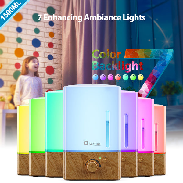 1500ml Large Essential Oil Diffuser Aroma Humidifier